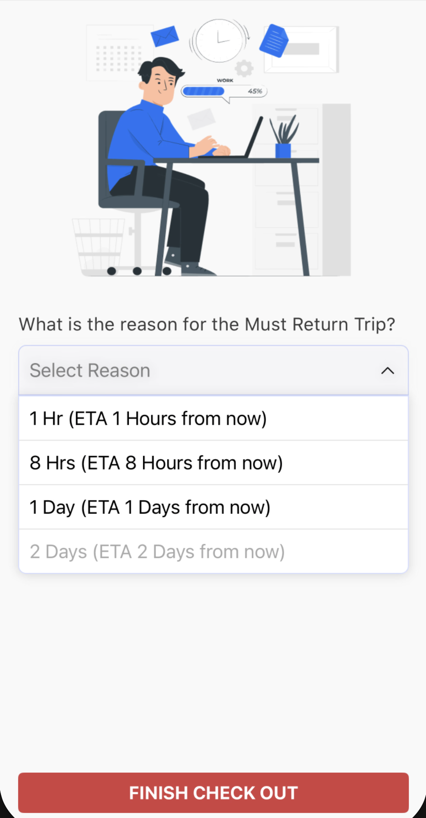 Enable Technicians to create a 'Must Return' Trip Expiring on the Close ...